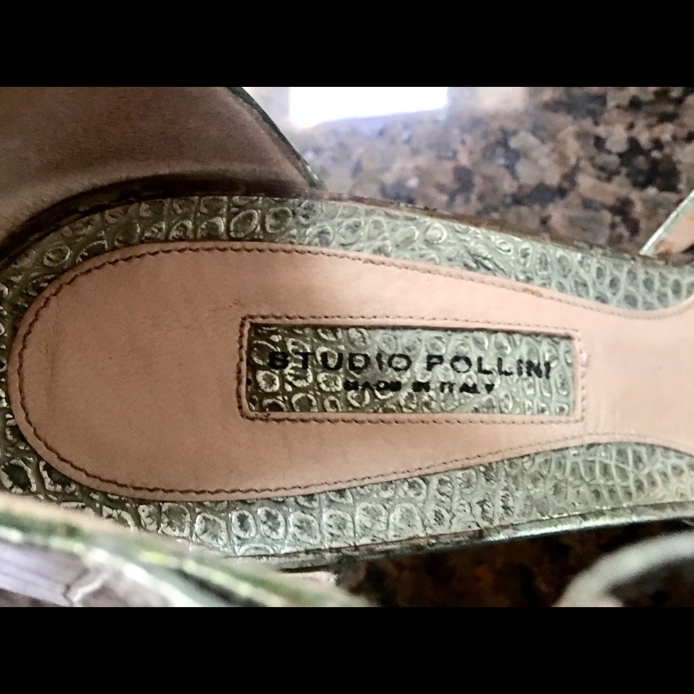 Super Hot Green Studio Pollini Pumps - Gem